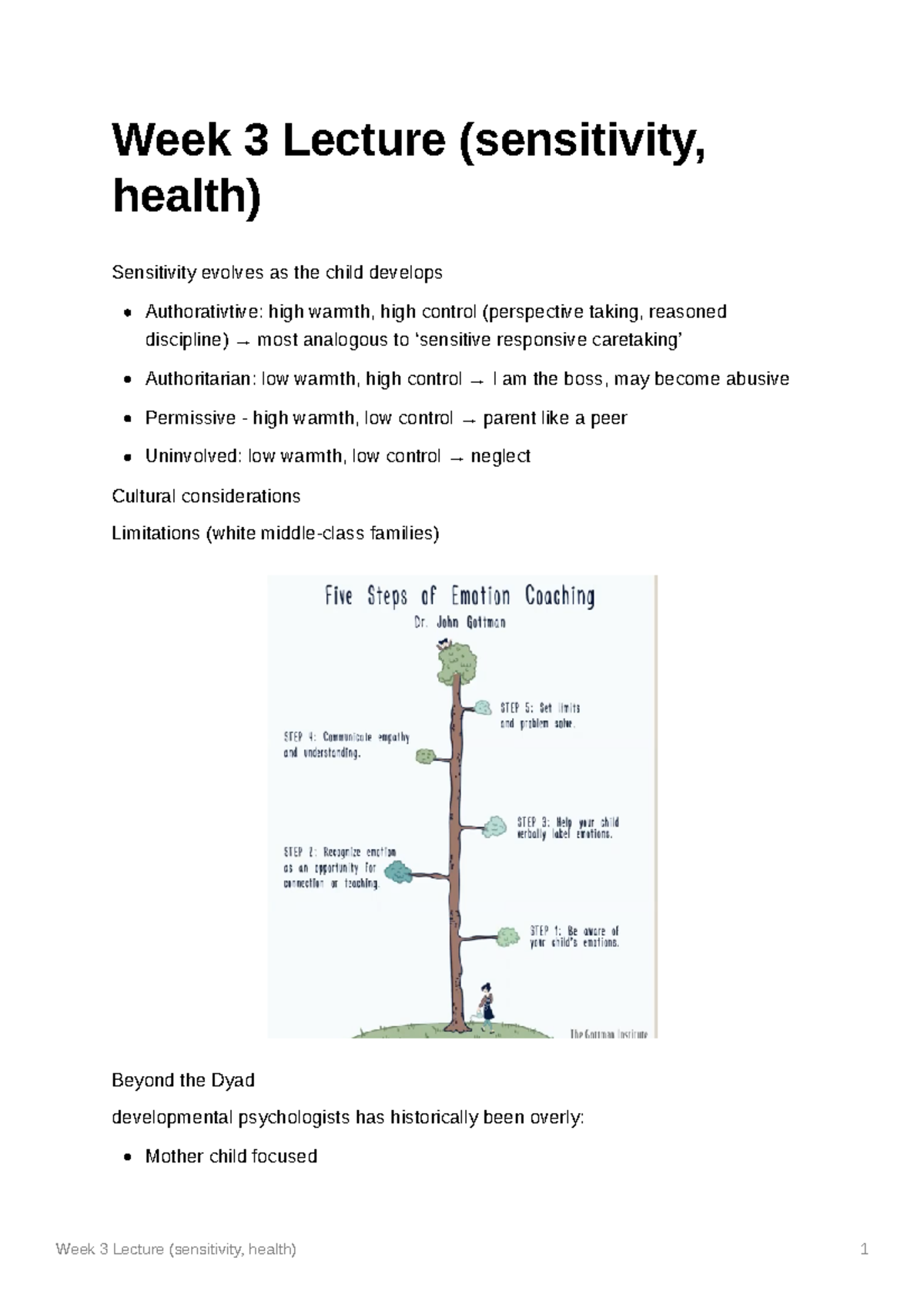 Week 3 Lecture (sensitivity health) - Week 3 Lecture (sensitivity, health) Sensitivity evolves ...