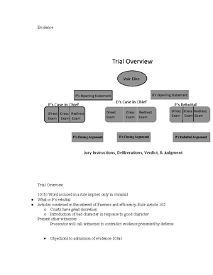 Evidence Outline Ciolino Murphree - Evidence Outline (Ciolino) Patrick ...