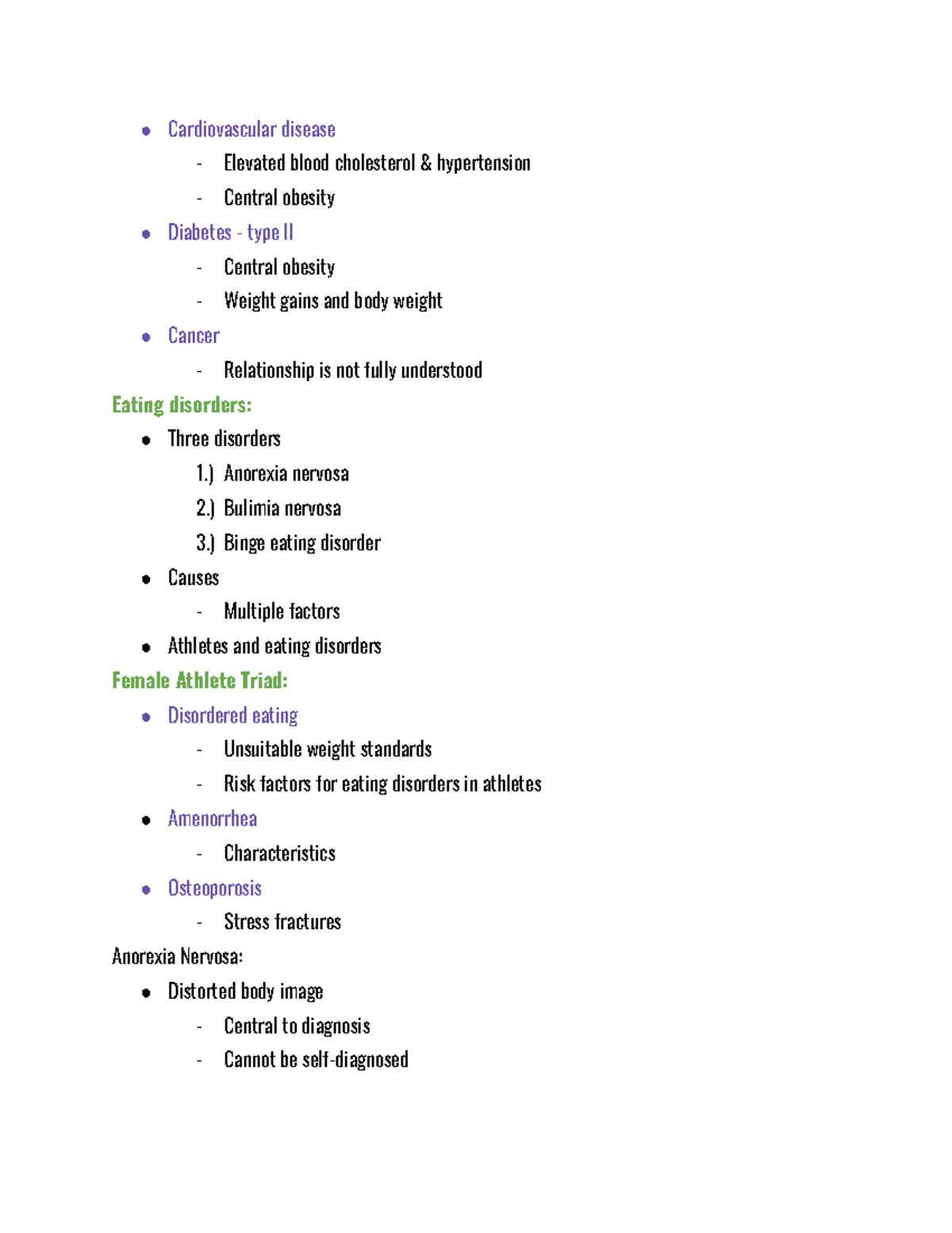 Chapter 8 pt 2 - Cardiovascular disease - Elevated blood cholesterol ...