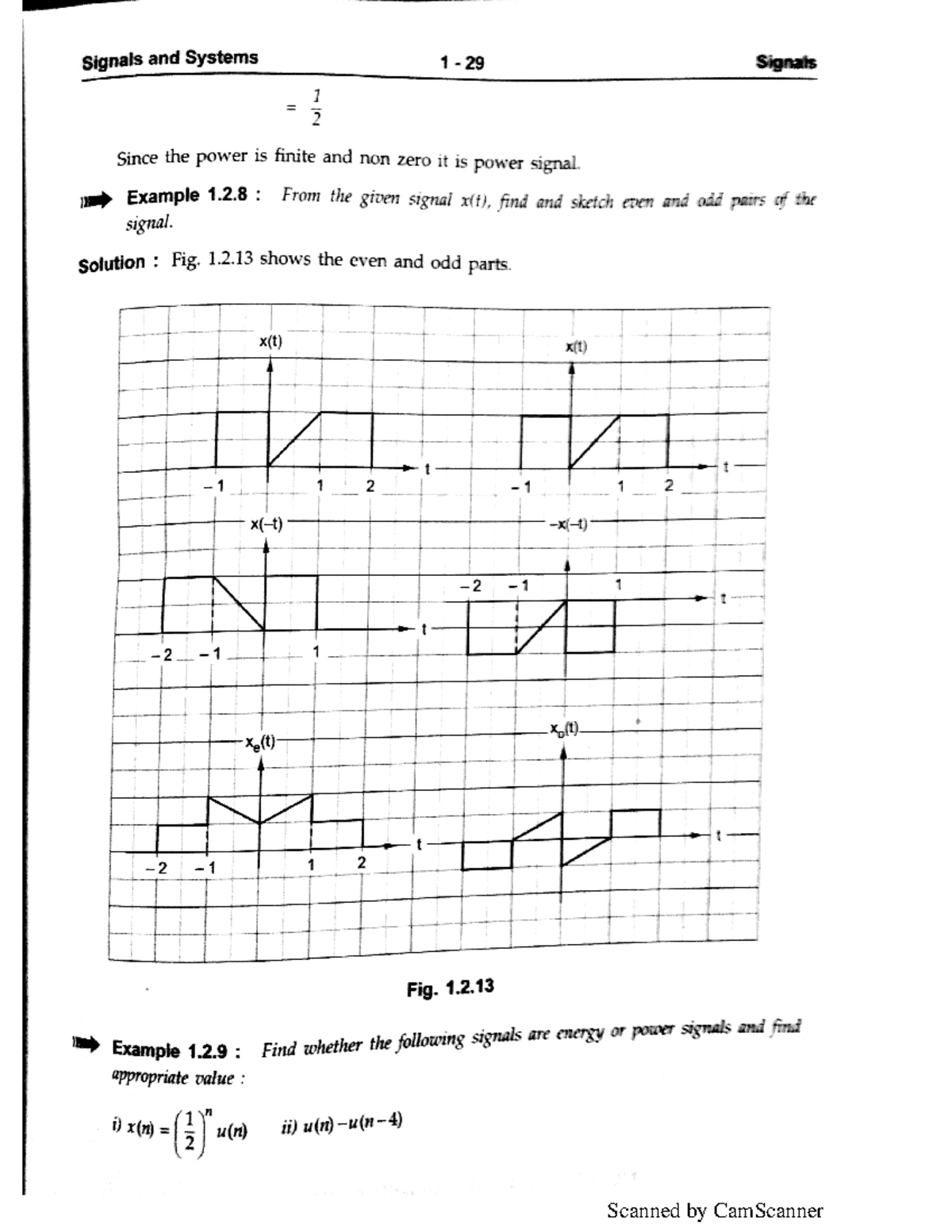 Signal and system (unit 1 practice problem) - B.tech - Studocu