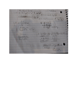 Problem Set 10 answer - CHEM 120 - Problem set 10 (due 11/30/2022) - Studocu