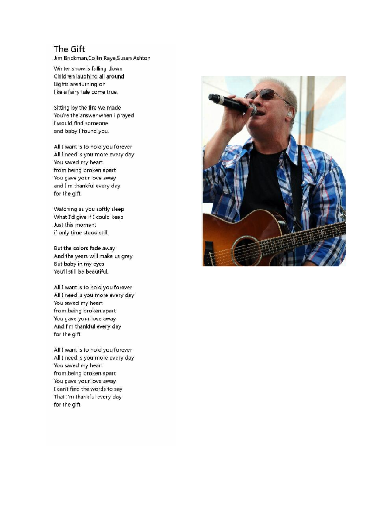 Ella - THE GIFT - A Review of The Gift Yes, because music is an ...