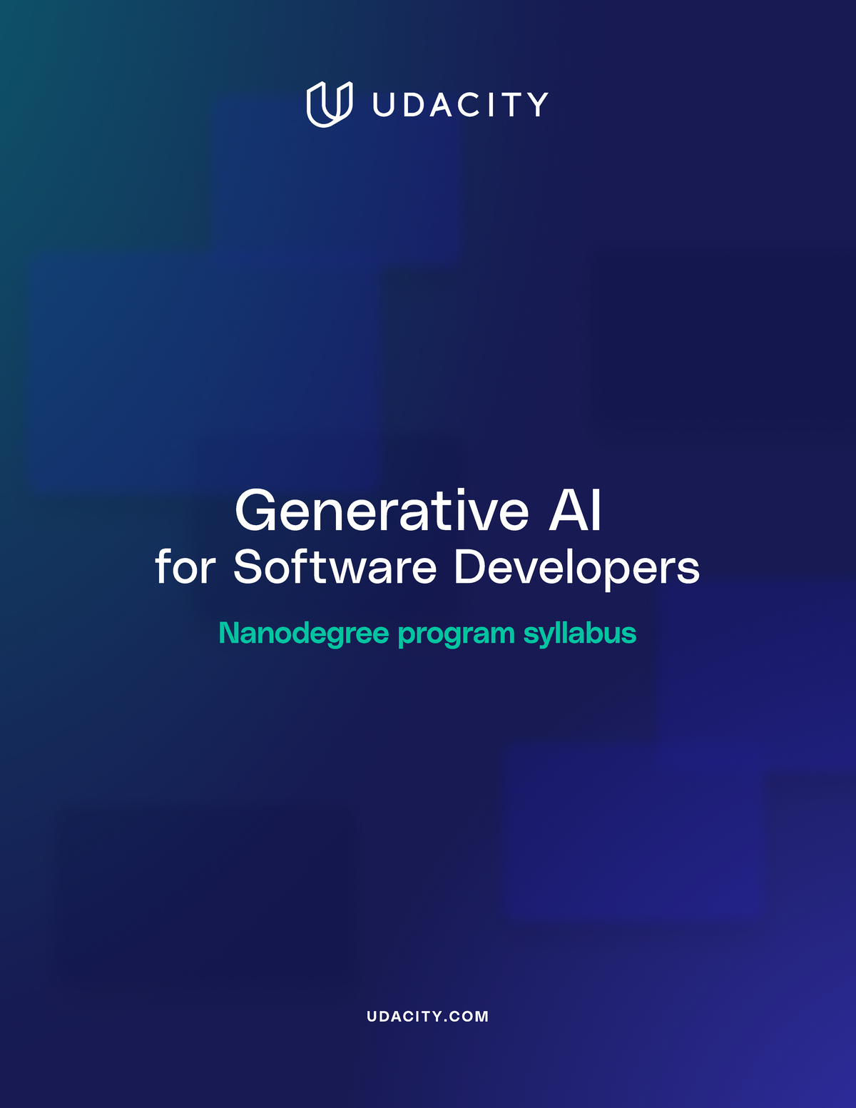Generative AI for Software Developers Syllabus - Generative AI for Software Developers ...
