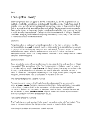 Document 62 - crime - Notes Police Organization The typical American ...