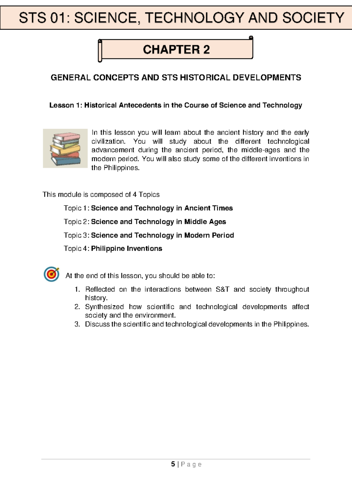 Module-2 - It discusses about history of science and inventions ...