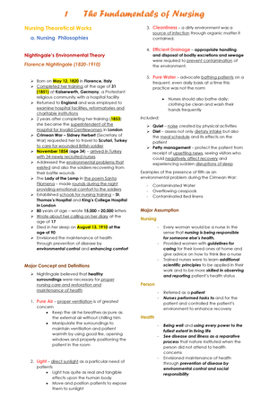 HA - Nose Checklist - notes health assessment - ASSESSMENT INCLUDES ...