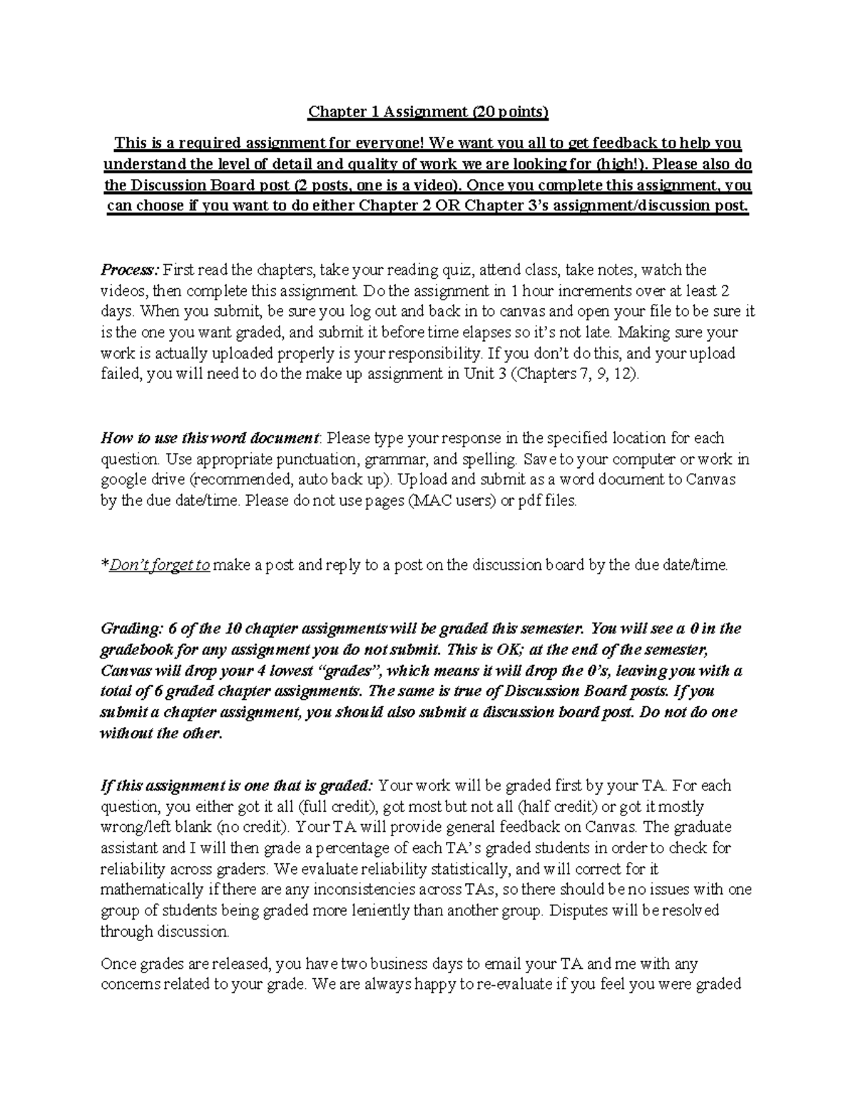 Annotated-Chapter%201%20assignment-2 - Chapter 1 Assignment (20 points ...