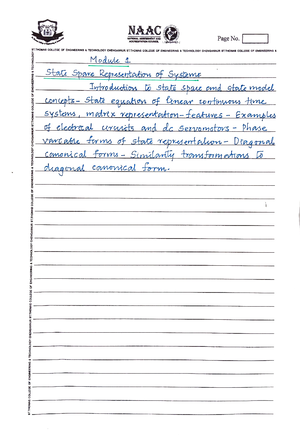 ACT module 5 - Good - PHASE PLANE PHASE TRAJECTORICS The phase plane ...