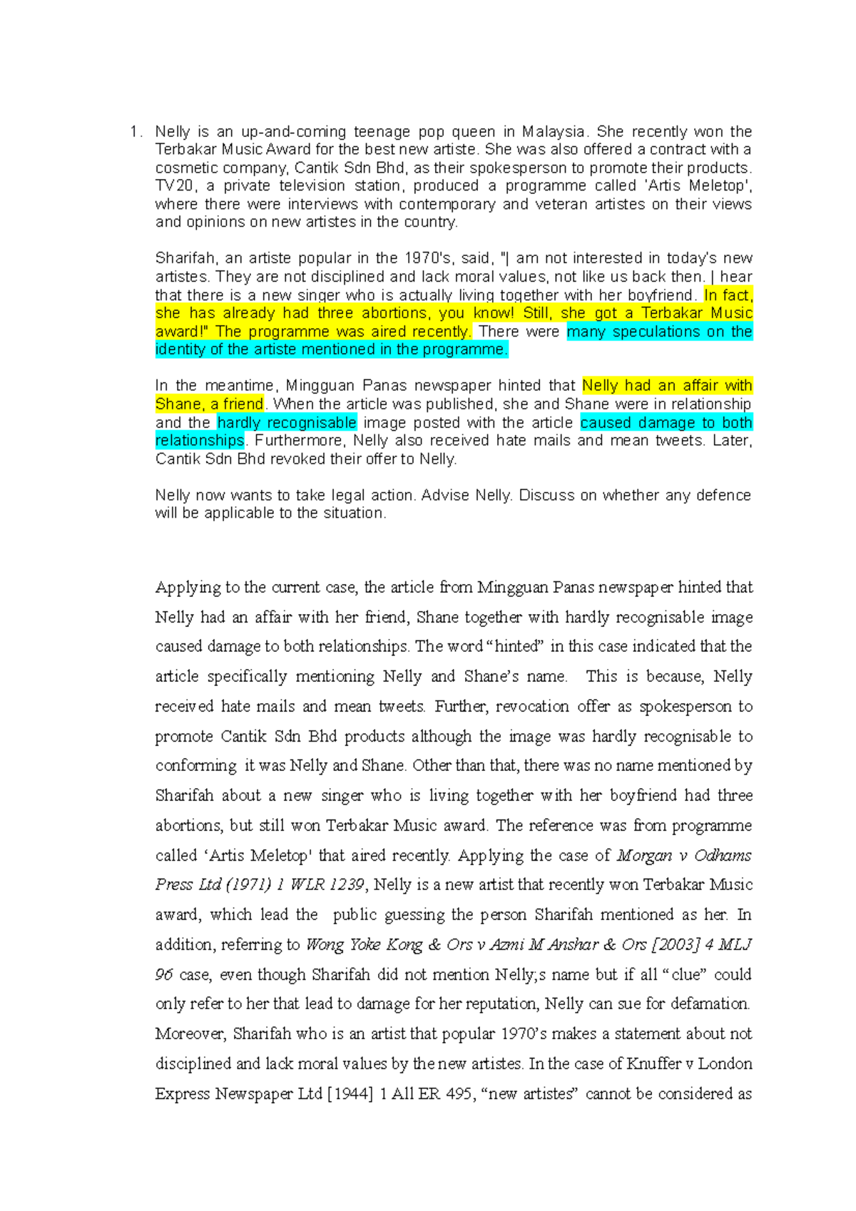 Tutorial Defamation (2nd elements)(Nelly pop star) - Nelly is an up-and ...