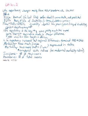 FALL 2019 GHS 200 Exam study guide - FALL 2019 GHS 200 Exam #2 Study ...