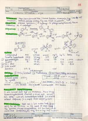 Ochem Lab 1 - Lab Information - CHEM 353 - BYU - Studocu
