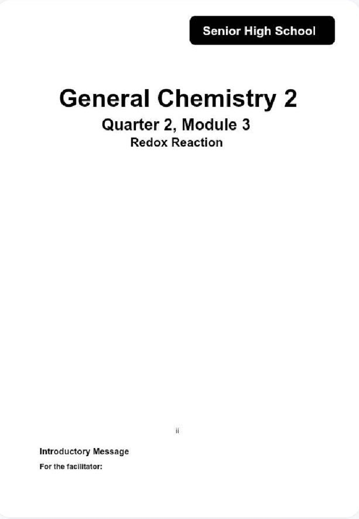 Redox-reaction - Bachelor of Science in Information Technology - Studocu