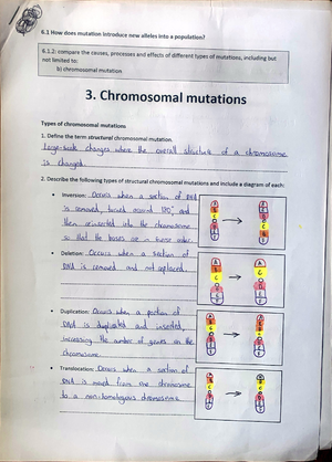 DNA Sequencing Notes - 5 Inheritance patterns in a population: Can ...