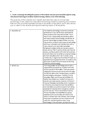 C108 - Task 1 - revised - WGU 5E Lesson Plan Template General ...
