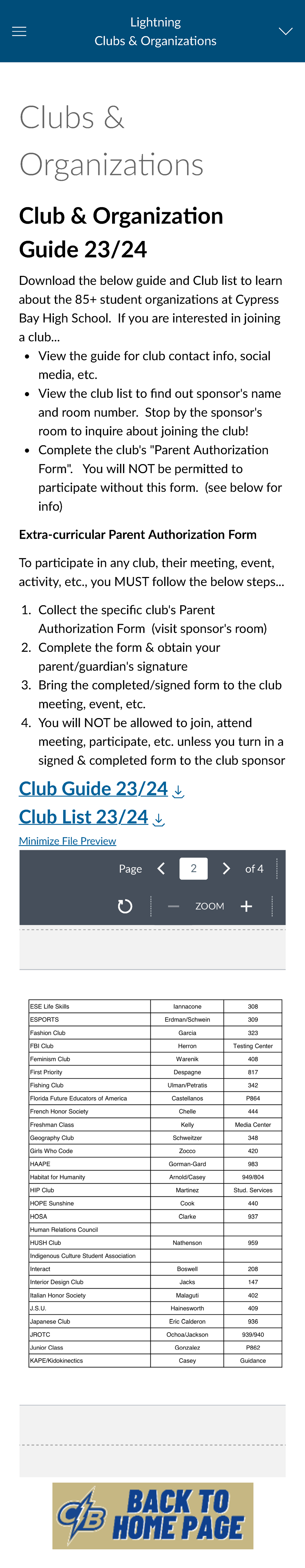 Clubs & Organizations Lightning Activities - Lightning Clubs & Organiza ...