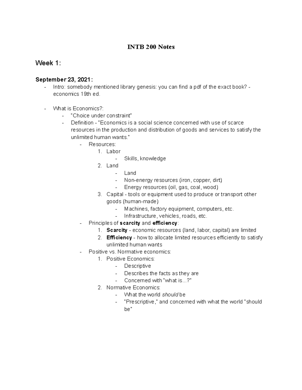 International Business 200 Notes - Drexel University - INTB 200 Notes ...