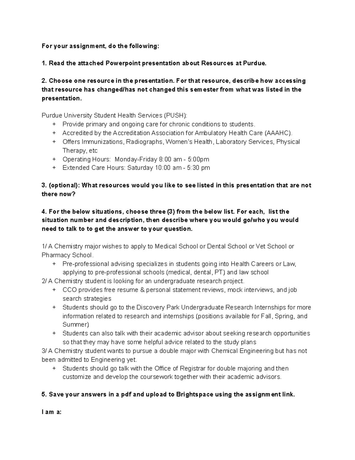 Resources Reflection - For your assignment, do the following: Read the ...