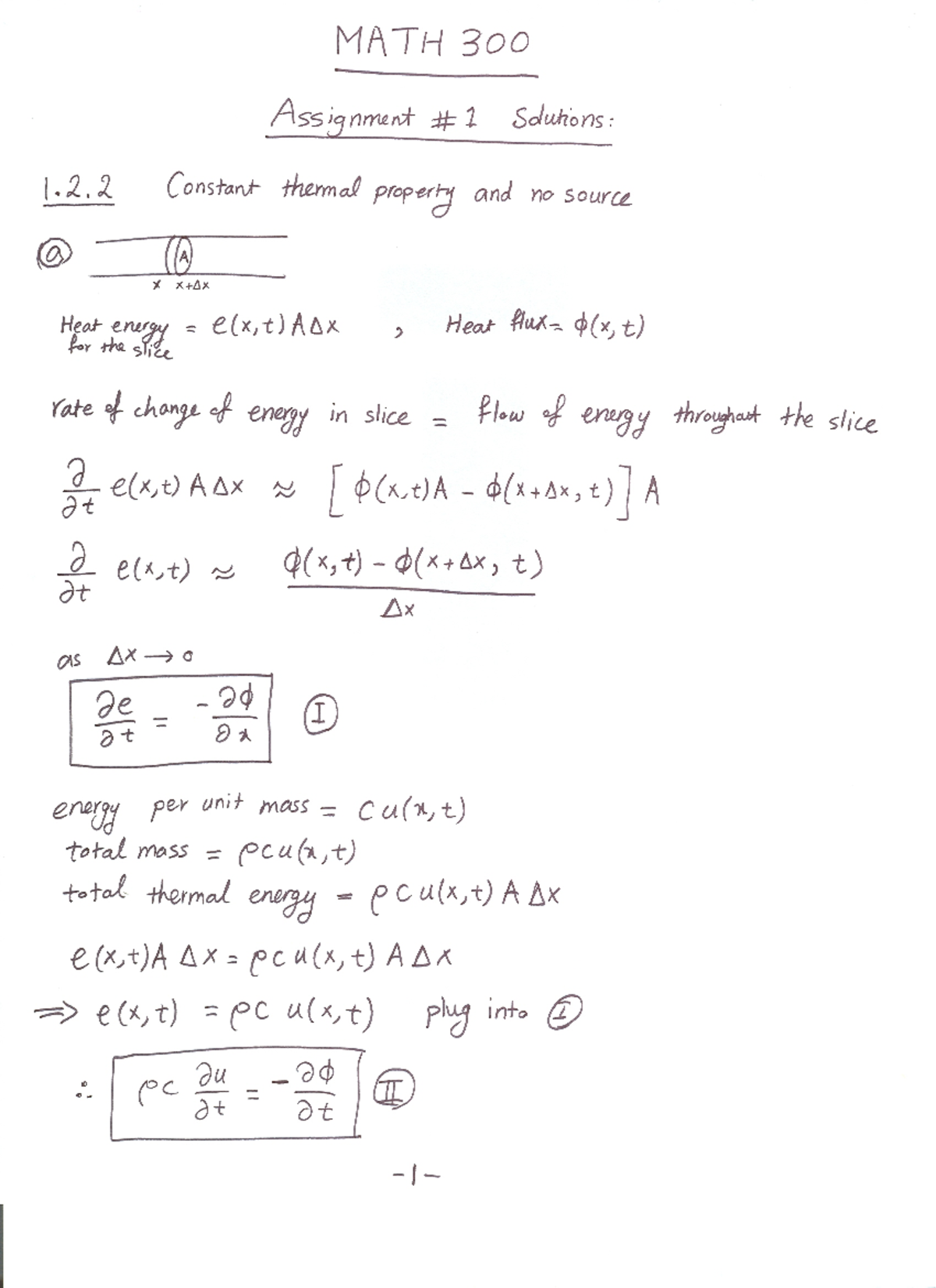 Sol1 - Sol1 - Math300 - Studocu