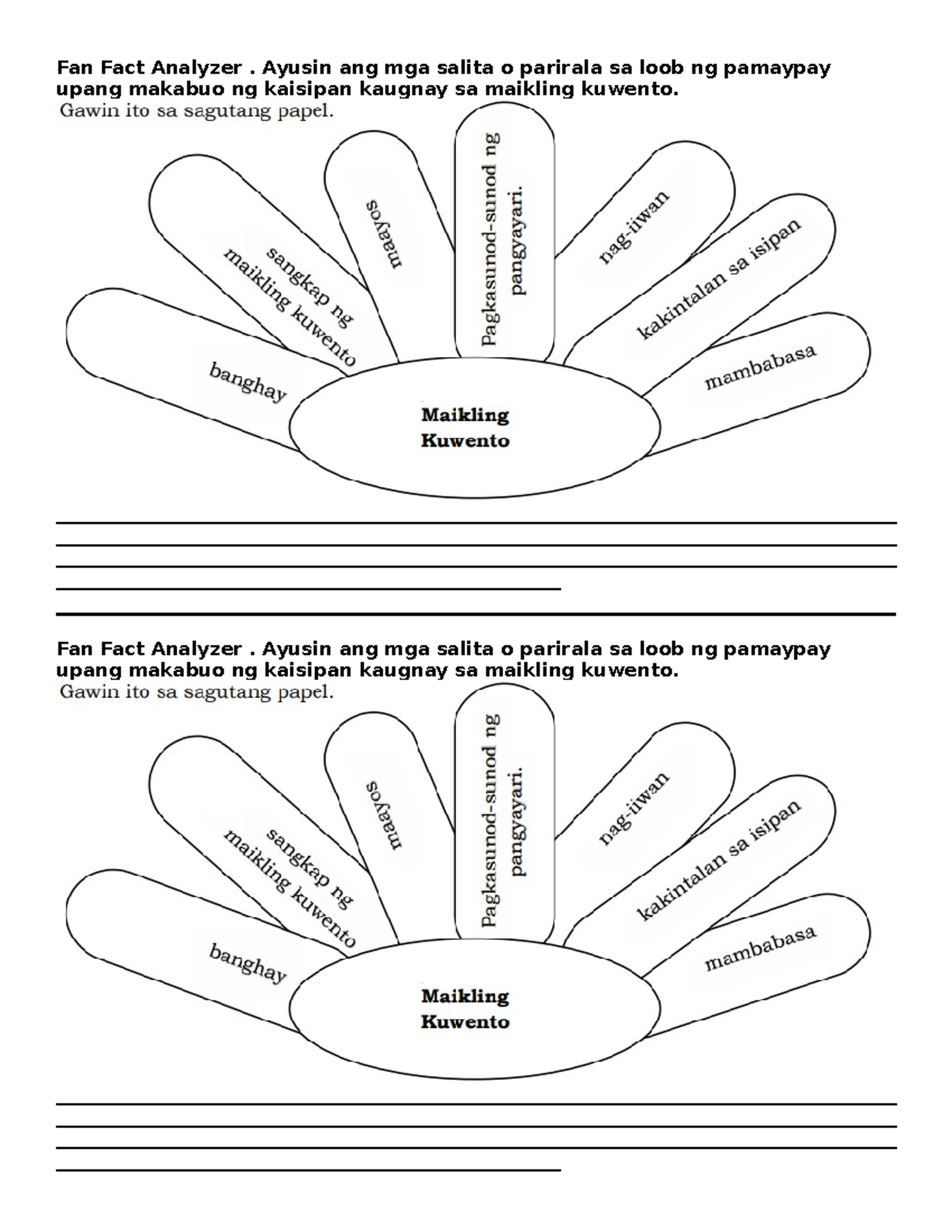 Fan Fact Analyzer - Maikling Kuwento - Fan Fact Analyzer. Ayusin ang ...