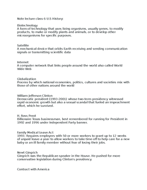 Assignment 8 - Professor Michael Epple - Zoe Ballard AMH 2010 Professor ...