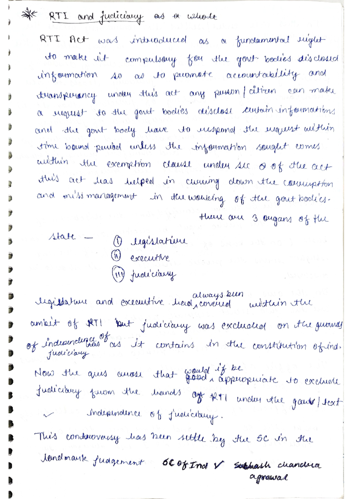 RTI AFT MID SEM - This pdf is about right to information - RTI and ...