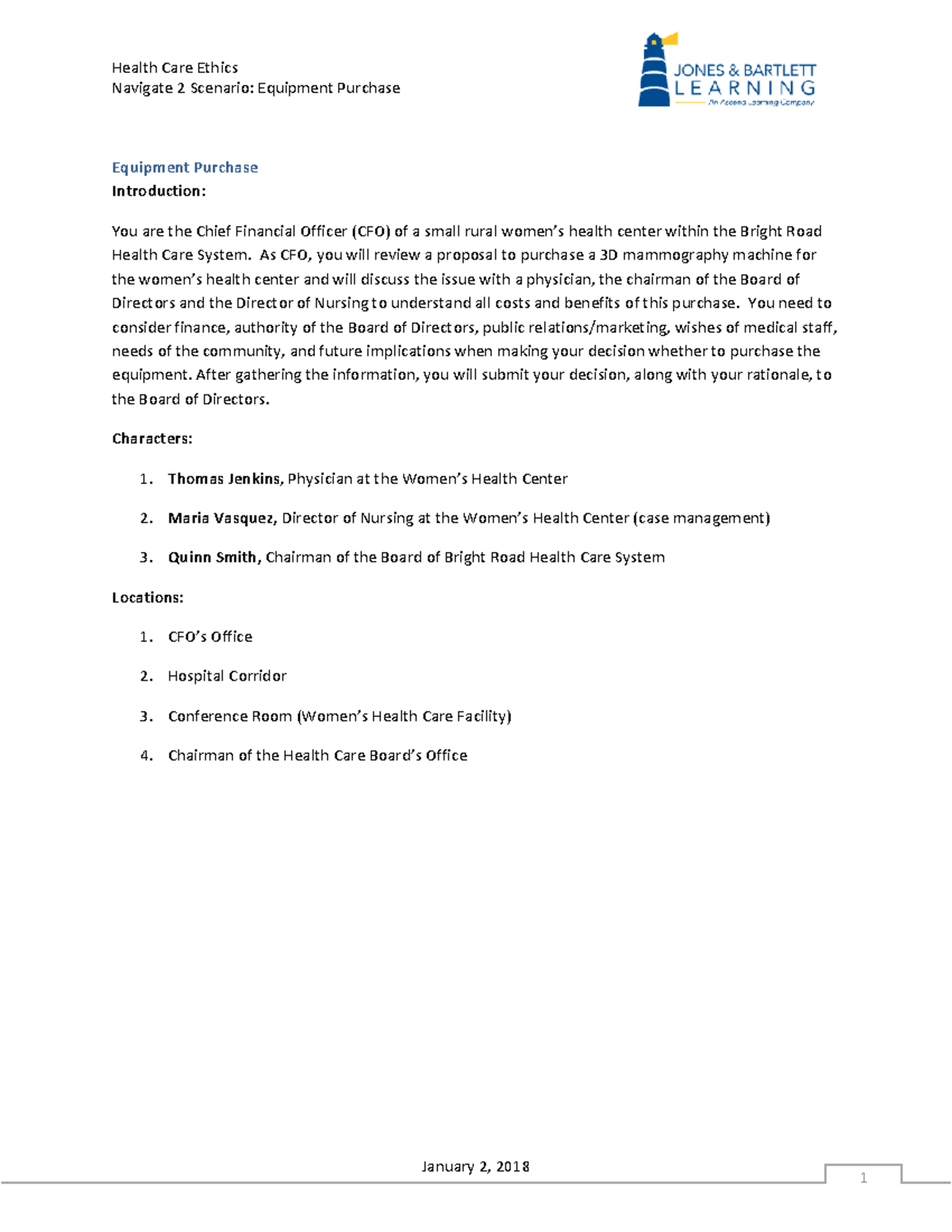 Ep 1 - Equiptment Purchase - Transcript - Warning: TT: undefined function: 32 Warning: TT ...