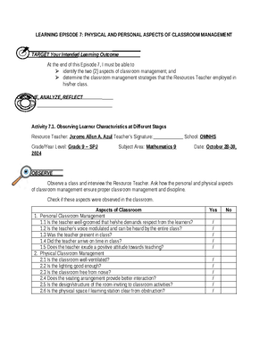TOS- Template-2 - part of the requirements. - Bachelor of Secondary ...