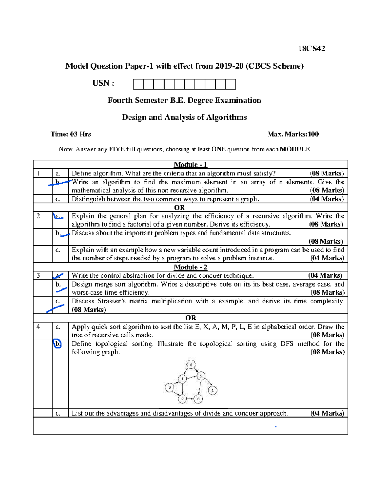 18cs422nodqp - Notes - 18CS Model Question Paper-1 with effect from ...
