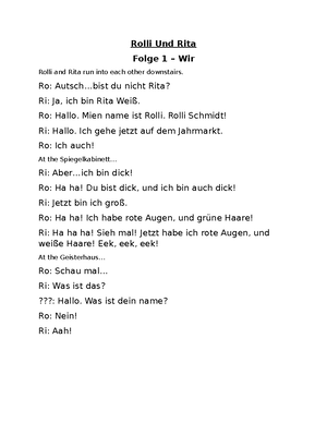 Rolli und Rita EN 2 - english translation - Rolli und Rita – English ...