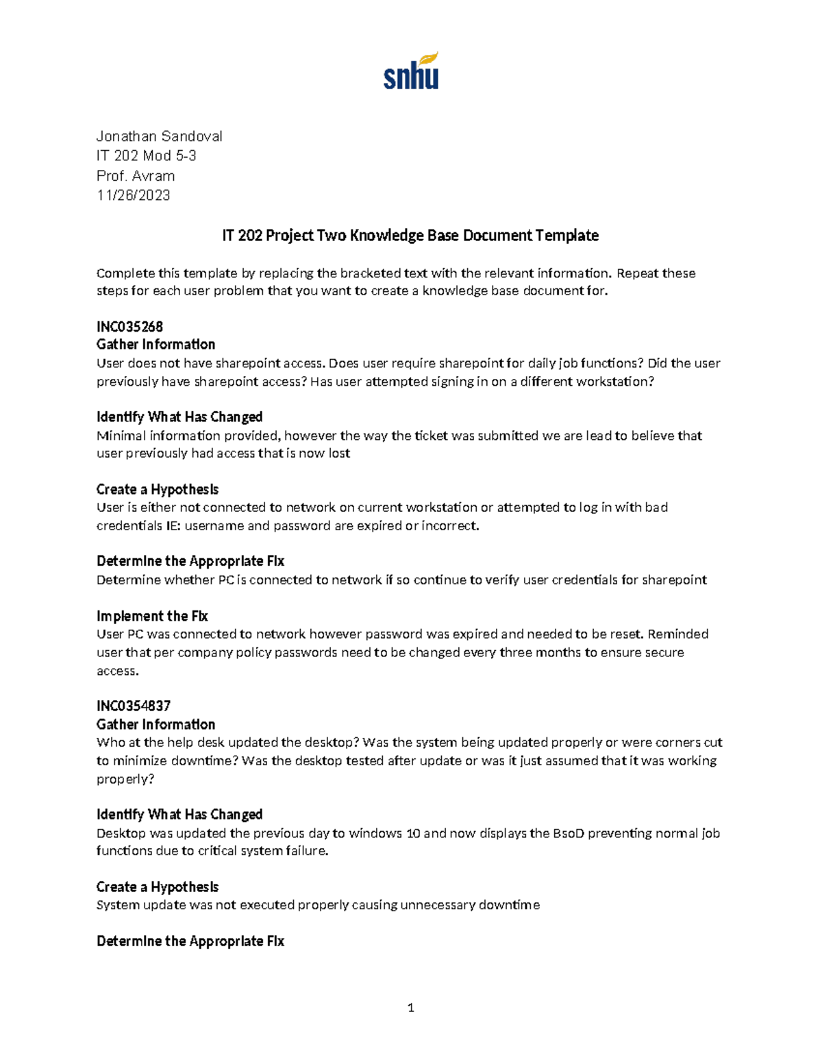 IT 202 module 5 3 Jonathan Sandoval - Jonathan Sandoval IT 202 Mod 5 ...