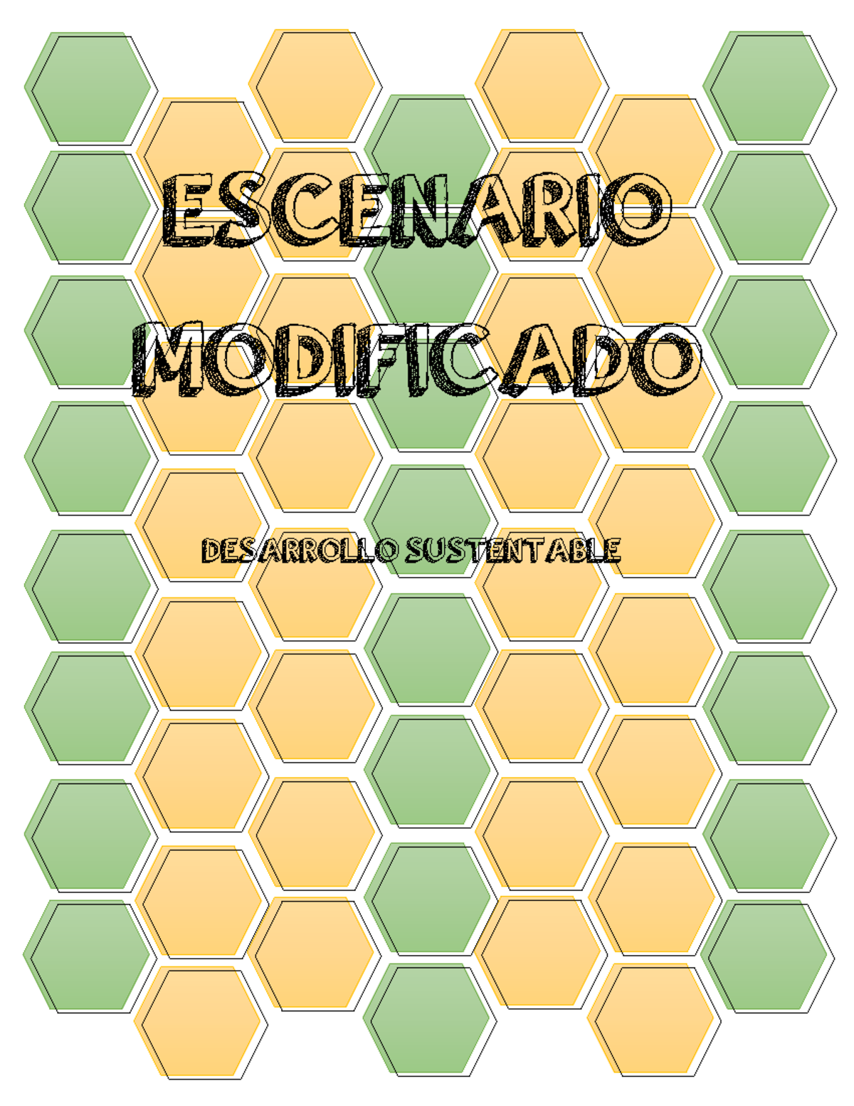 Escenario Modificado - ESCENARIO MODIFICADO DESARROLLO SUSTENTABLE ...