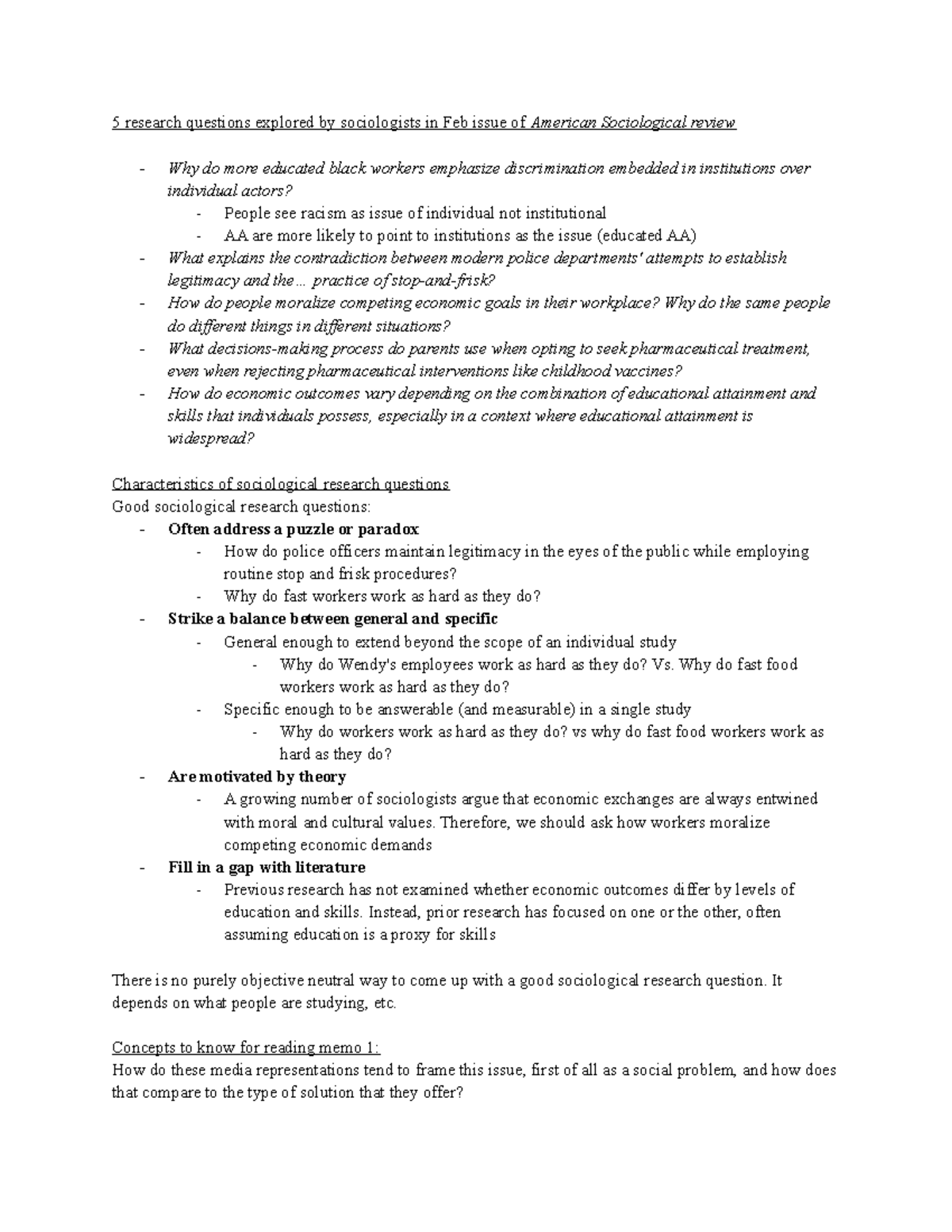 Soc 300 Part 1 Soc 300 Lecture Notes Deprecated Api Usage The