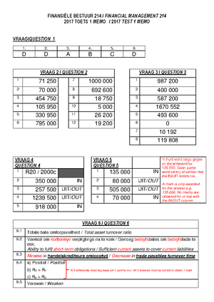 Module Outline FM 214 2023 - Department of Business Management ...