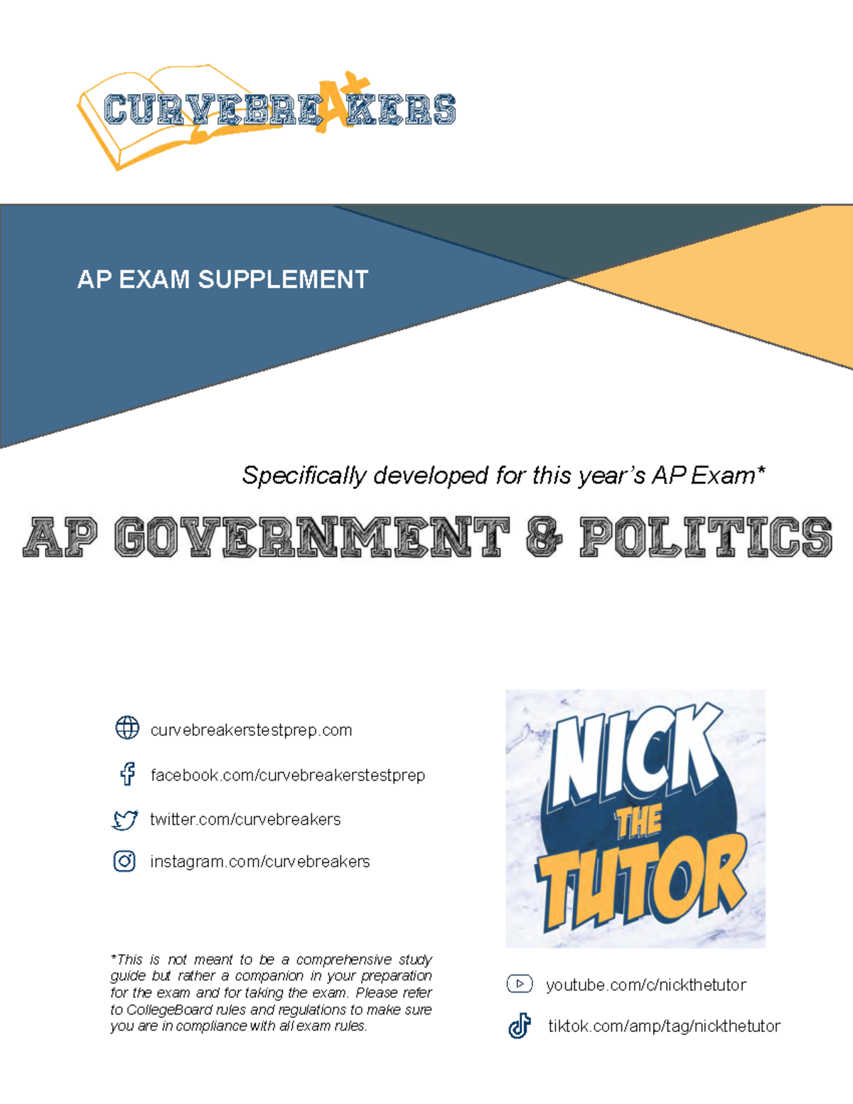 AP Go Po Study Guide - kjb - Specifically developed for this year’s AP ...