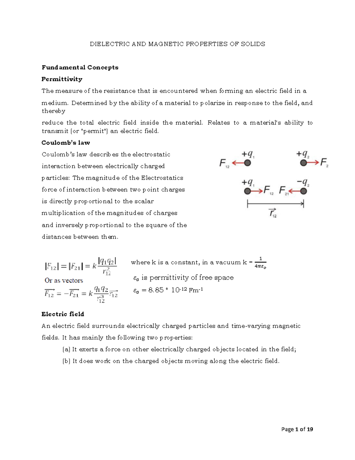 Dielectric-Properties-of-Solids - DIELECTRIC AND MAGNETIC PROPERTIES OF ...