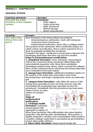 Module 1 Notes - MODULE 1 – CHAPTER 17 ENDOCRINE SYSTEM Questions ...