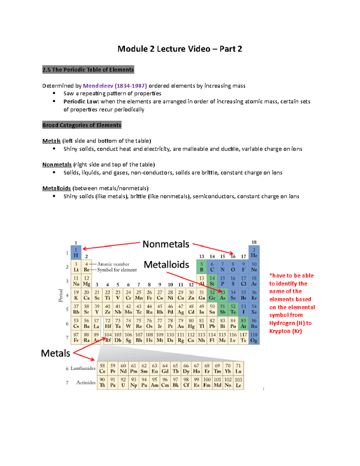 Module 2 Lecture Video Part 2 - Module 2 Lecture Video – Part 2 2 The ...