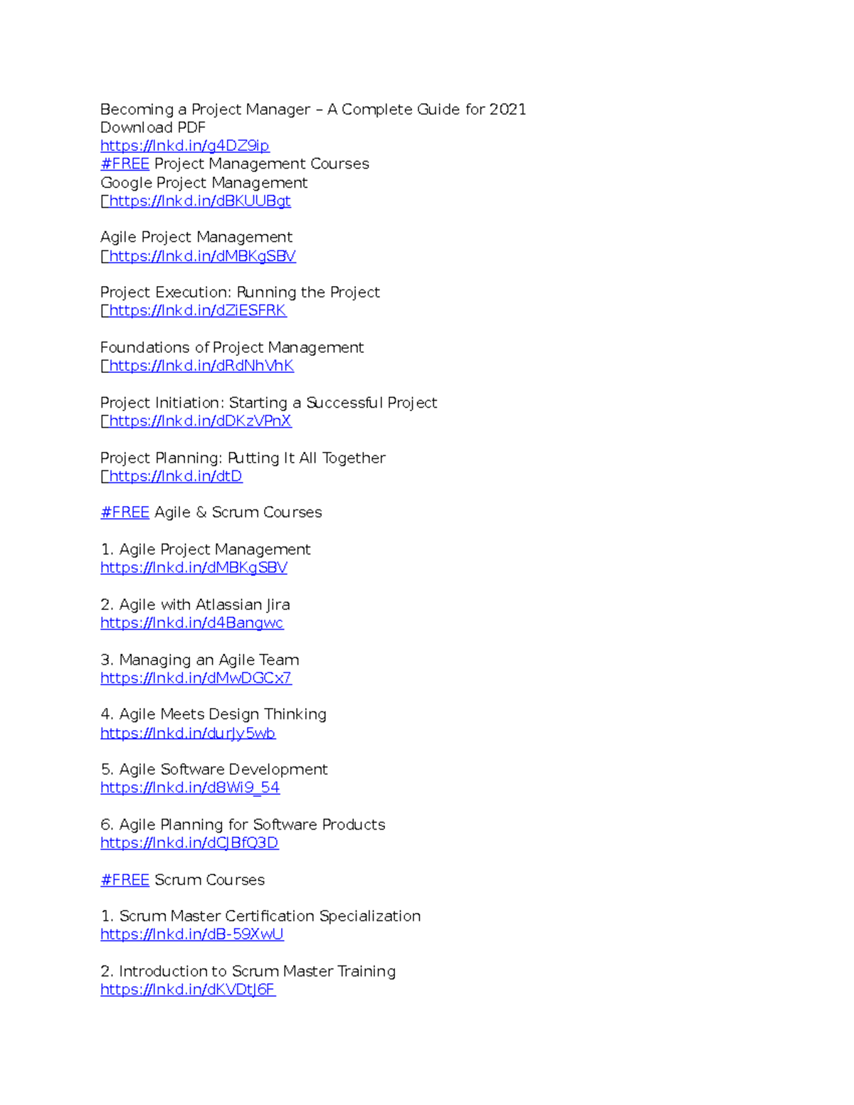 Becoming a Project Manager – A Complete Guide for 2021 - html - Studocu