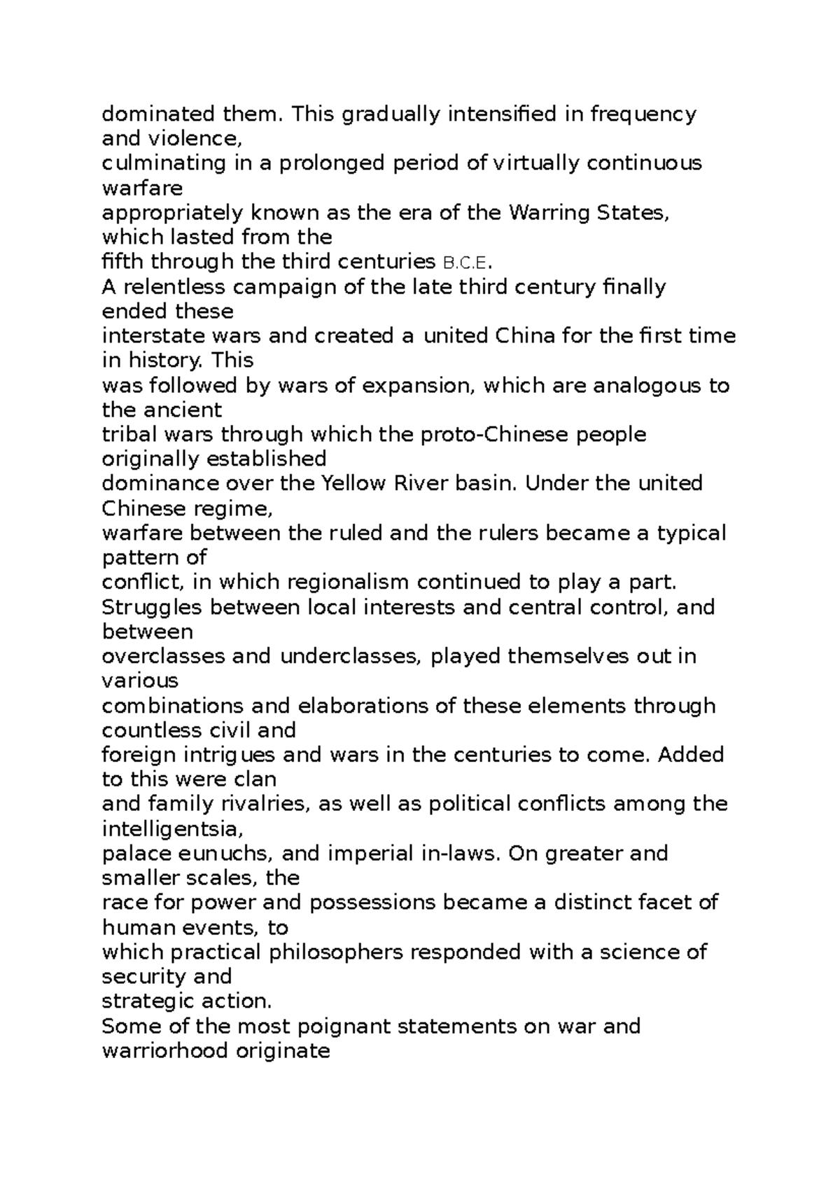5 - The Art of War and the I Ching: Strategy and Change - dominated ...