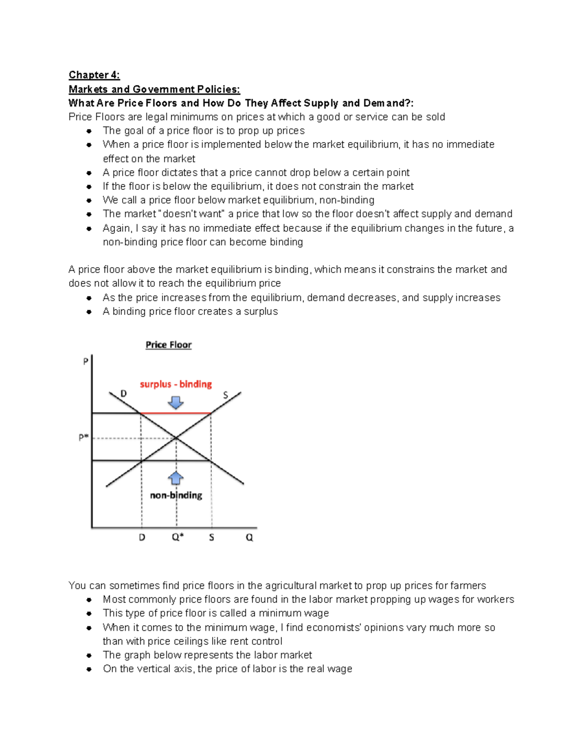 Microeconomics Chapter 4 Government Policies Part II - Chapter 4 ...