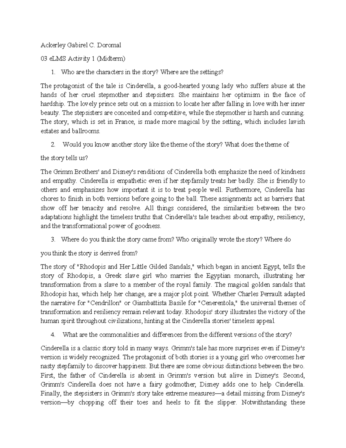 03 e LMS Activity 1 (Midterm) - Ackerley Gabirel C. Doromal 03 eLMS ...