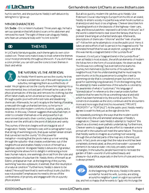 The-Swimmer-Lit Chart 5 - components of that moment.” However, over the ...