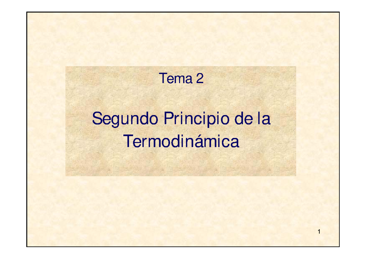 Entropia, ejercicio 2 de pec 14-15 - Tema 2 Segundo Principio de la Termodinámica ESPONTANEIDAD ...