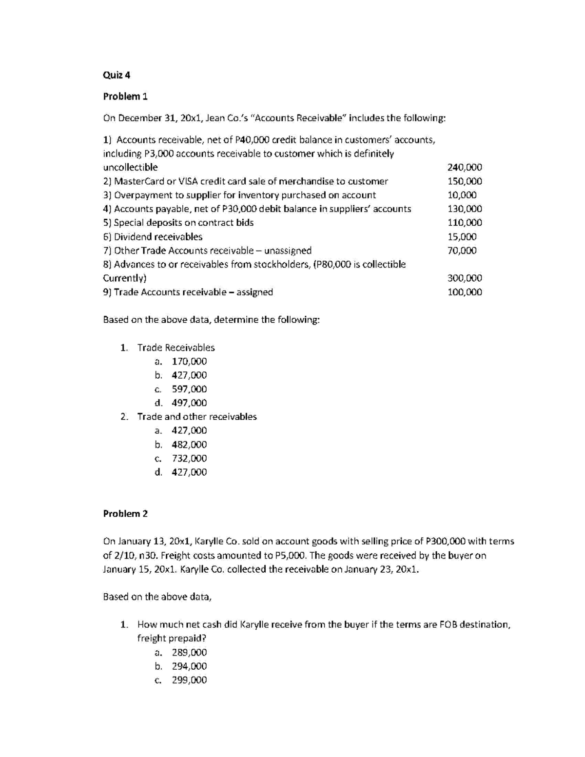 Auditing and Assurance - Accounting - Studocu