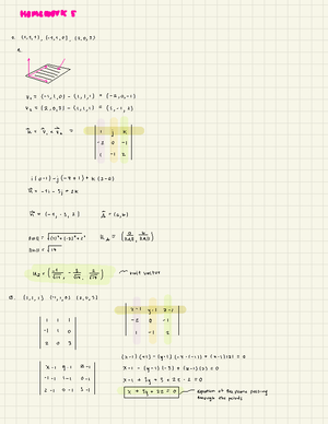 Homework 3 - Homework 3 A , 1. (-21×+5)/[-971×+512]-11%-1×+513][- ( + 5) 4 ]+ ... A. Find the ...