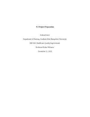 Module Three Program Critique - 3-2 Module Three: Program Critique IHP ...