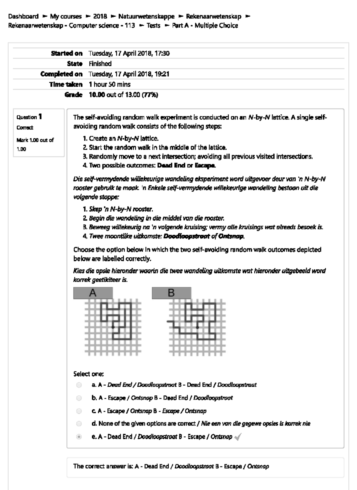 Comsci 113 A2 Part A (With Answers) - 18139 - Studocu