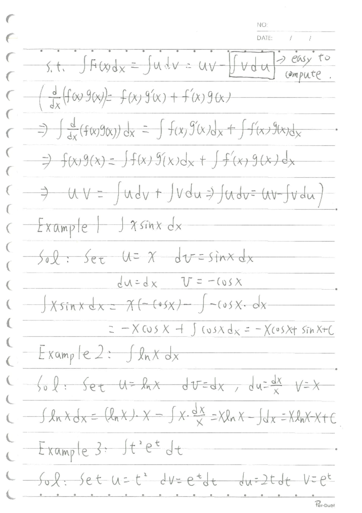 Lecture note (12th week) - Calculus - Studocu