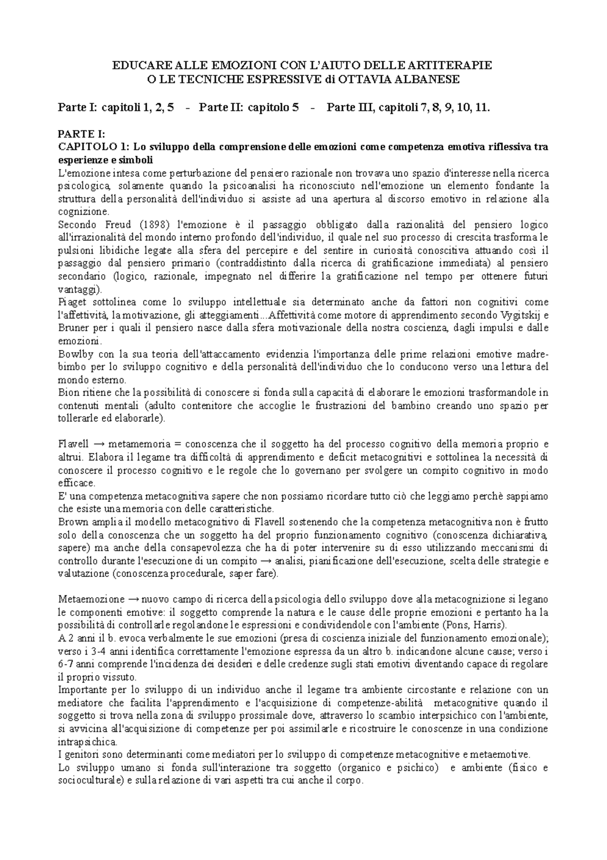 EDUCARE ALLE EMOZIONI CON L’AIUTO DELLE ARTITERAPIE O LE TECNICHE ...