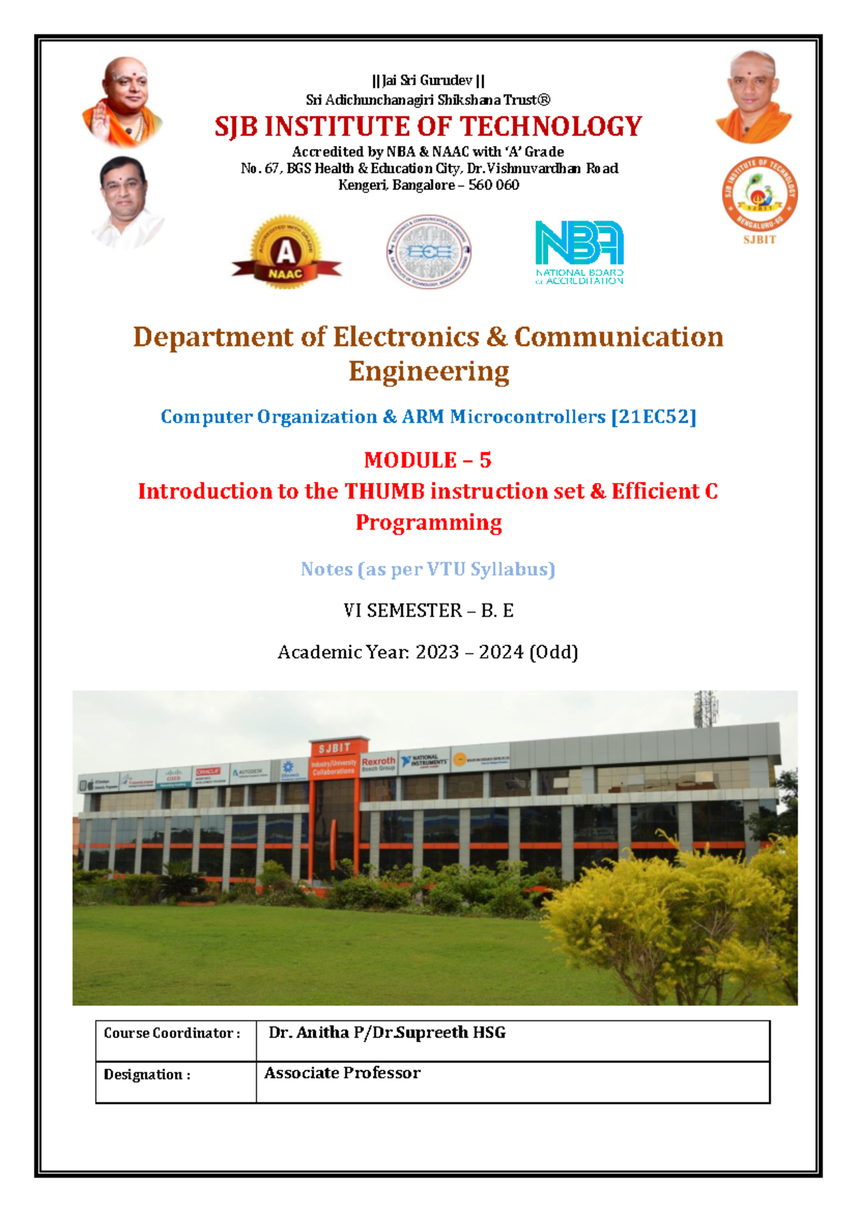 ARM Module 05 - Thumb Instruction set & efficient C programming-20-12-23.pdf 1.4 MB Universit ...